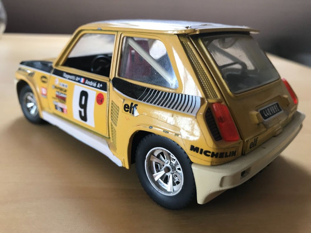 Bburago Renault 5 Turbo (Ragnotti/Andrié) im Massstab 1:24 | Kaufen auf ...