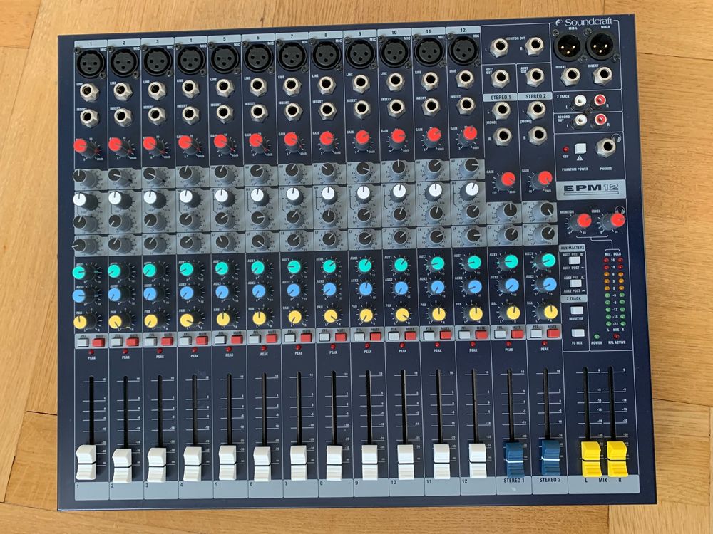 Soundrcraft EPM 12 Mixer | Kaufen auf Ricardo