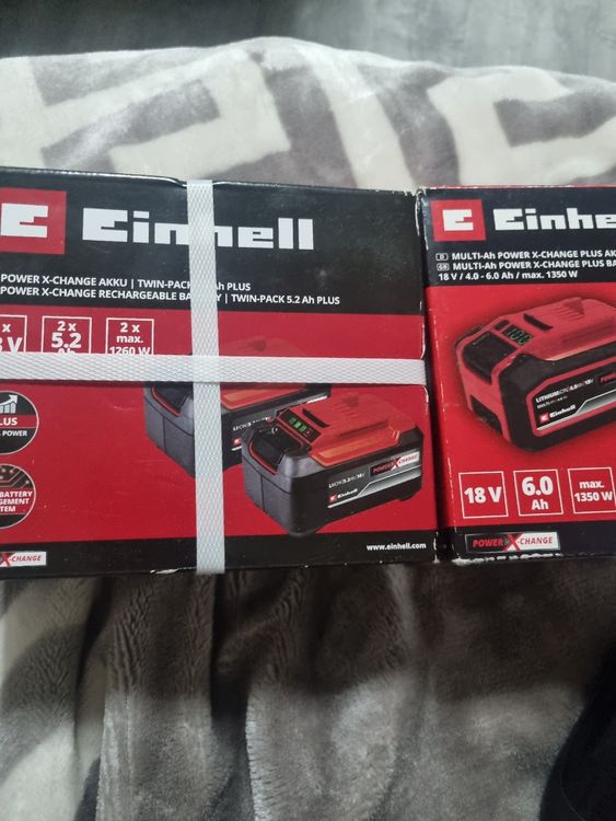 Lot de 2 batteries Einhell Power X-Change, 18V, neuf! (Neuf avec ...