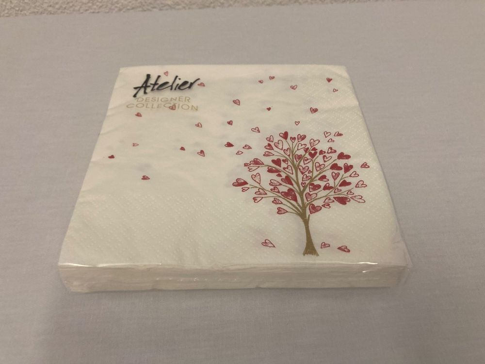 Servietten 20er Packung, 33x33 cm, 3-lagig, NO 46 (Neu und originalverpackt) in Neuenhof für CHF ...