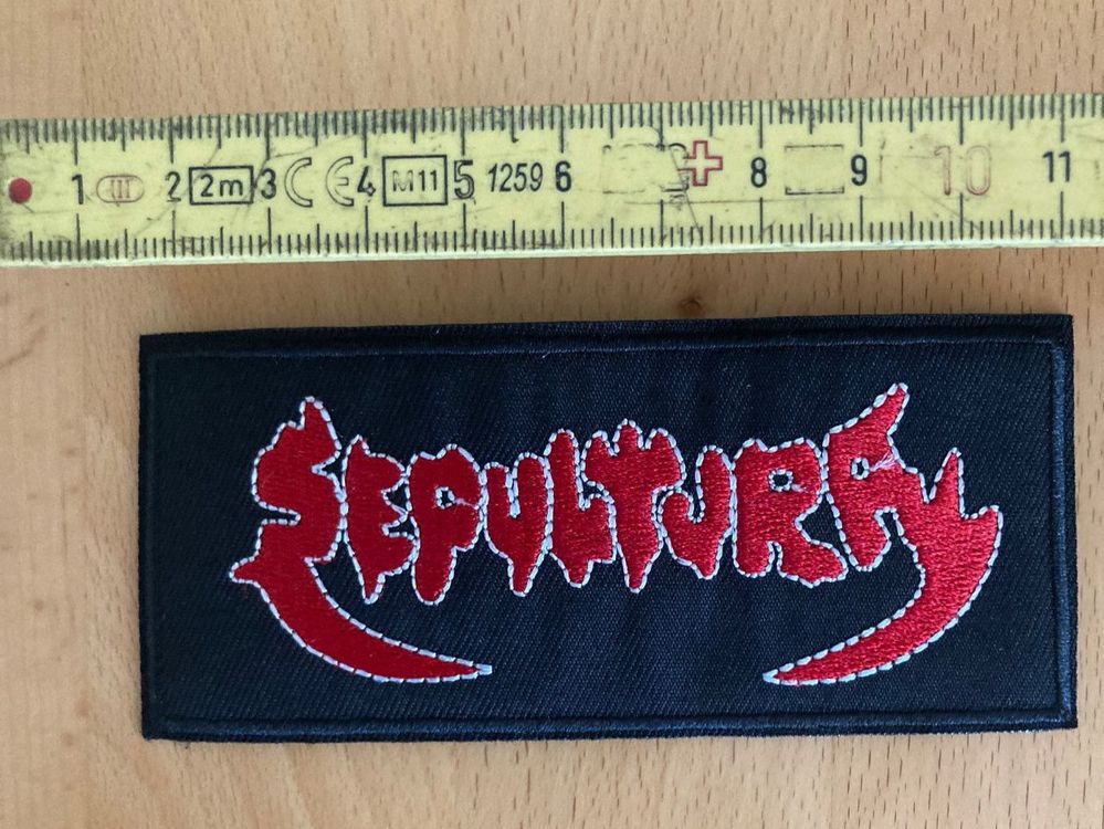 Sepultura Patch Sticker Aufnäher Metal Rock Band 1 (Neu (gemäss ...