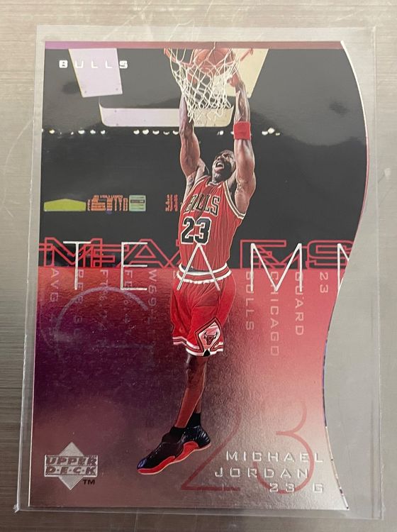NBA Michael Jordan Teammates Die Cut Card (Neu (gemäss Beschreibung ...