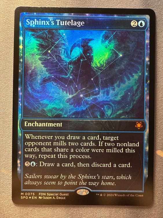 Sphinx‘s Tutelage FOIL Variant 0075 Foundations | Kaufen auf Ricardo