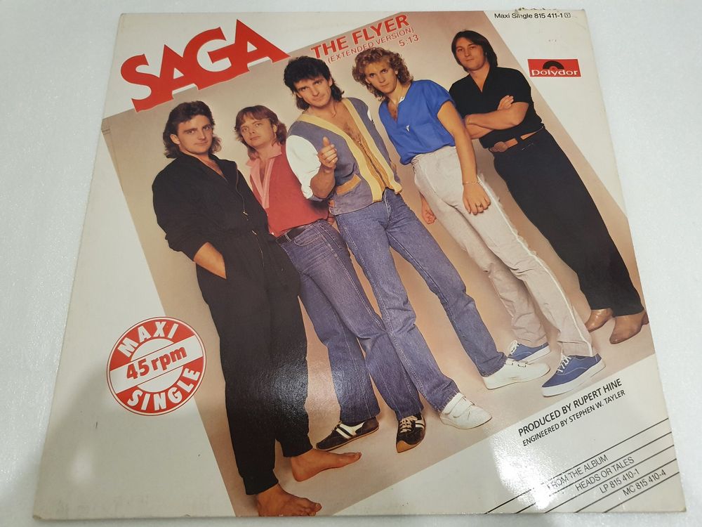Saga – The Flyer (Extended Version) (Maxi, Rock) (Gebraucht) in Uster ...