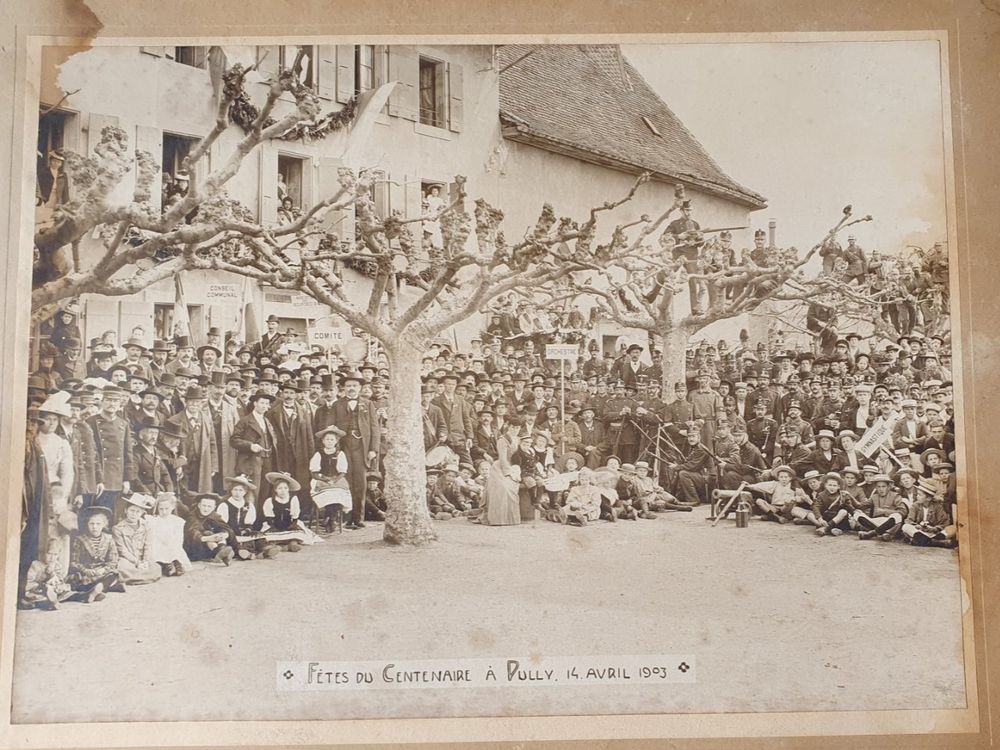 Photo ancienne Fêtes du Centenaire à Pully /VD - 1903 (Gebraucht) in ...
