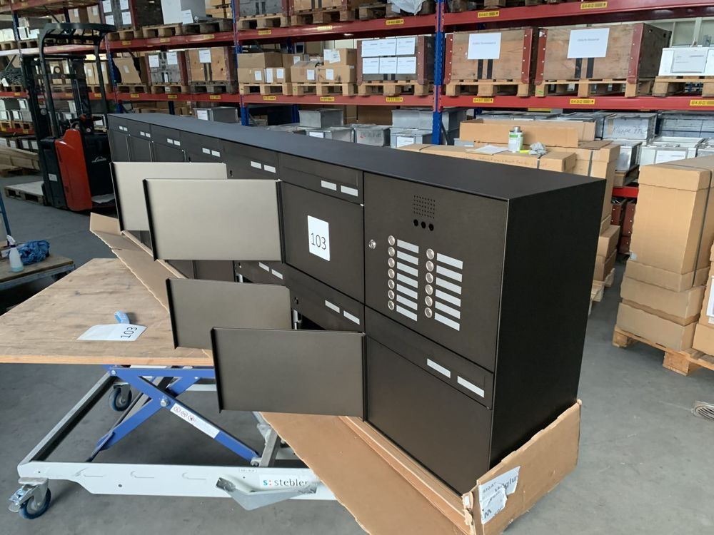 13-er Briefkastenanlage ( Stebler ) (Neu und originalverpackt) in Wiler b.Utzenstorf für CHF ...