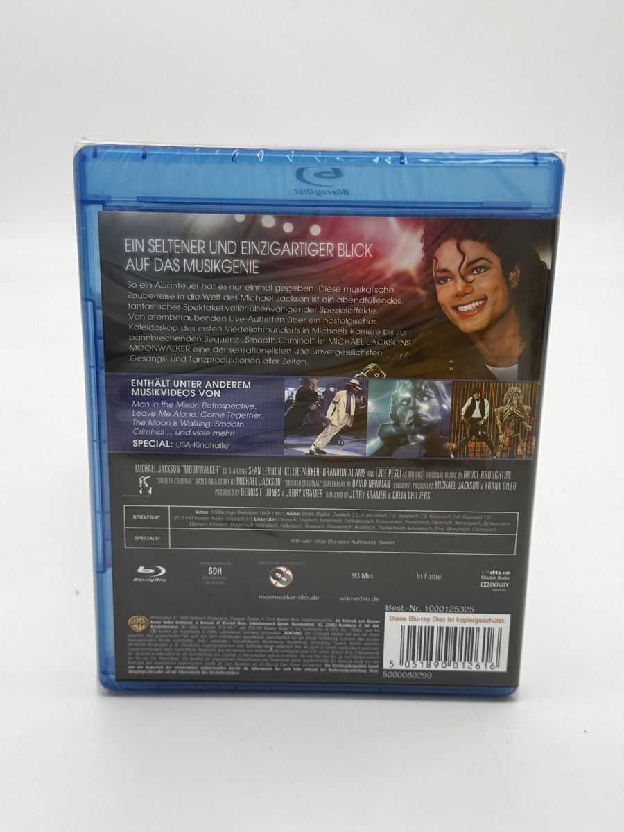 Michael Jackson – Moonwalker Blu-ray | Neu & OVP (Neu und ...