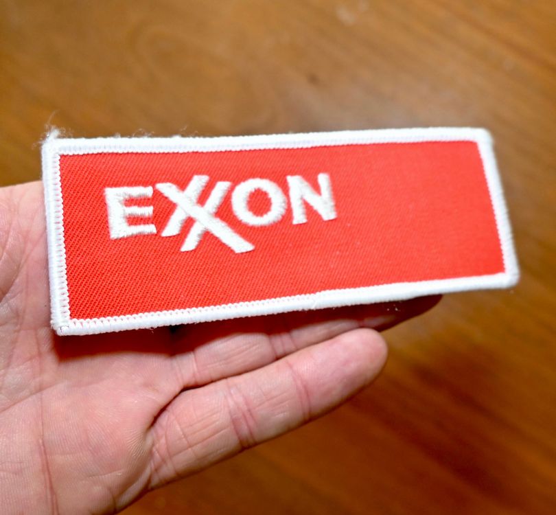 Vintage Exxon Gas Station Uniform Patch badge (Gebraucht) in ...