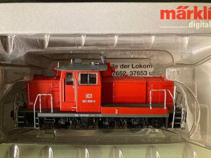 Märklin H0 37652 Elektrolokomotive DB BR362 rot OVP Digital (Gebraucht ...