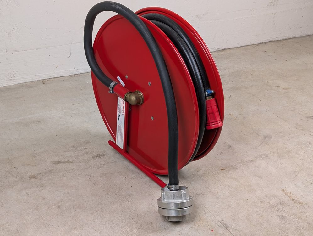 Schlauchrolle 20m Feuerlöschposten Wandhydrant Minimax (15) (Gebraucht ...