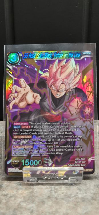 Dragon Ball Super Karte: SS Rosé Goku Black (BT16-087 SR) (Neu (gemäss Beschreibung)) in ...