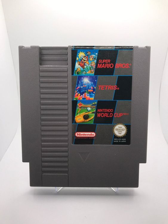NES - 3 in 1 Super Mario Bros / Tetris / World Cup (Gebraucht) in ...