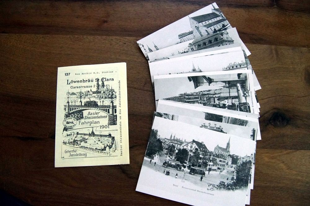 137 Basler Strassenbahnen - Ernst B. Leutwiler - AK-Serie (Gebraucht) in Schönenwerd für CHF 10 ...