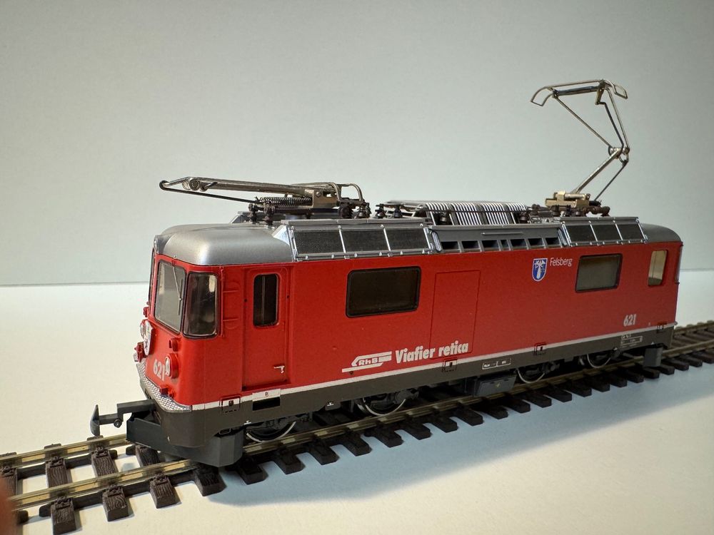 Bemo 125821 E-Lok Ge 4/4 II 621 Felsberg RhB Spur HOm (Gebraucht) in Bottmingen für CHF 90 – nur ...
