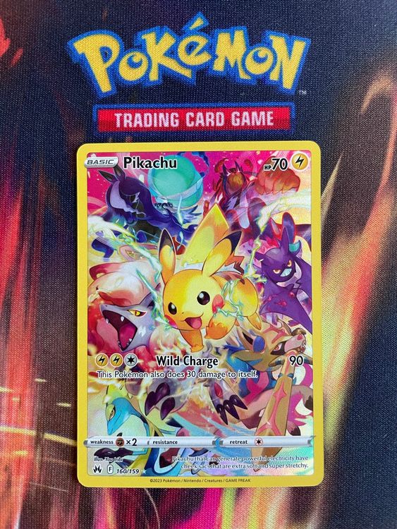 Pokémon Crown Zenith: Pikachu 160/159 (EN) | Kaufen auf Ricardo