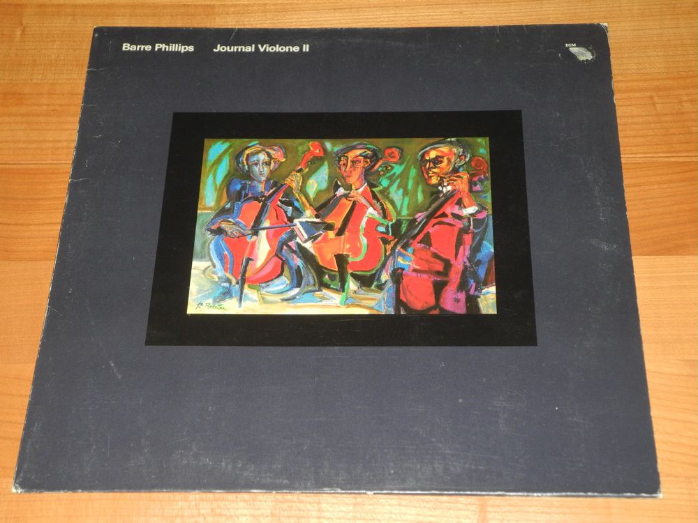 BARRE PHILLIPS: JOURNAL VIOLONE II – ECM 1149 (Neu (gemäss Beschreibung ...