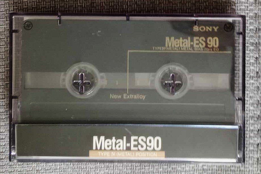 SONY Metal-ES 90 Type IV / cassette audio MC - 1988 (Gebraucht) in für ...