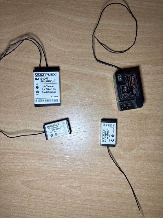 Multiplex Empfänger Set: RX-9-DR, RX-5 M-LINK (Gebraucht) in Grabs für ...