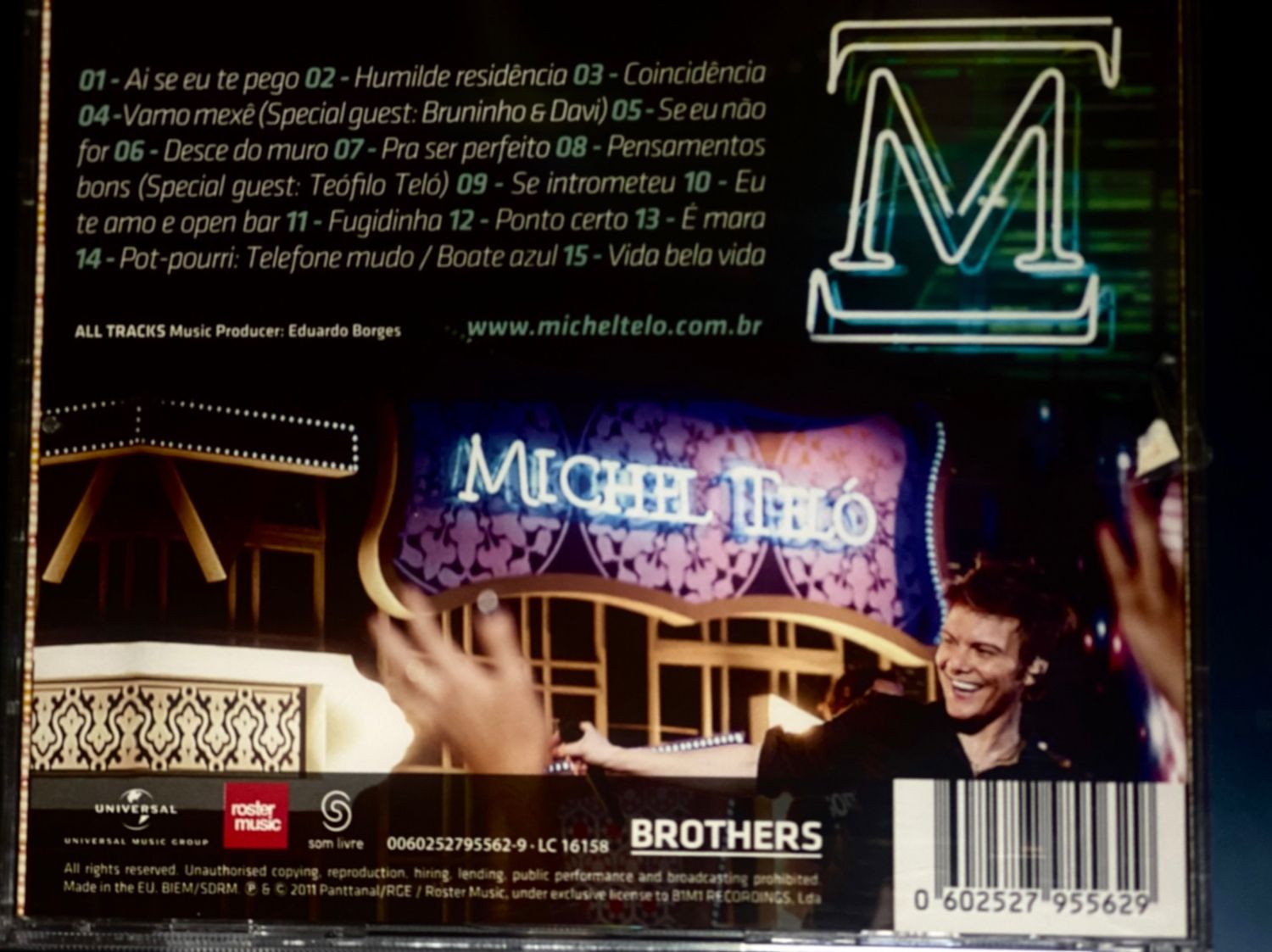 Michel Telo - Na Balada CD Live - Top Zustand - Hit / Brasil (Neu ...