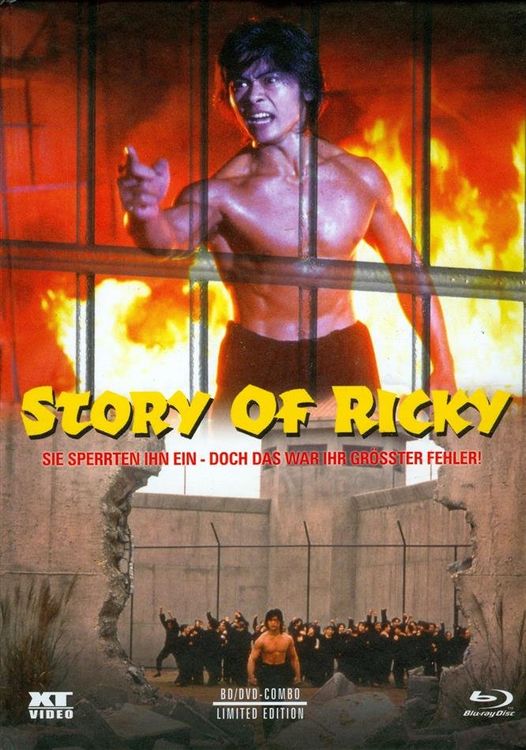 RIKI-OH - Story of Ricky (1991) MEDIABOOK/UNCUT/CAT. III/BD (Neu ...