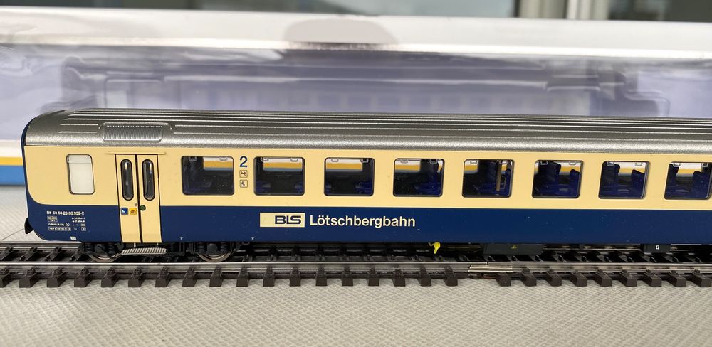 BLS Bt 952 "Lötschbergbahn" Sonderserie Eyro 36651 ESU DC (Neuf avec ...