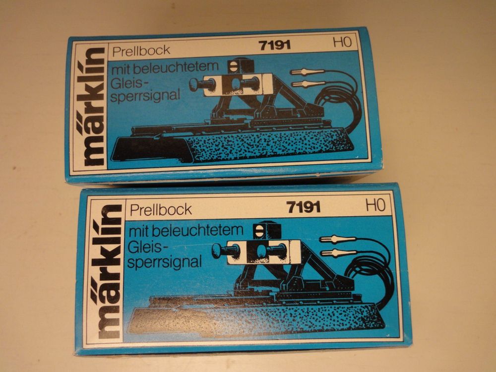 Märklin - 2 Stk. Prellböcke, 7191 (Gebraucht) in Winterthur für CHF 7 ...