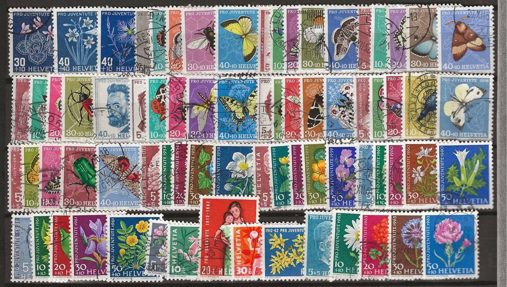 PJ099 - Lot Pro Juventute obl. (Nuovo e nell'imballaggio originale) a ...