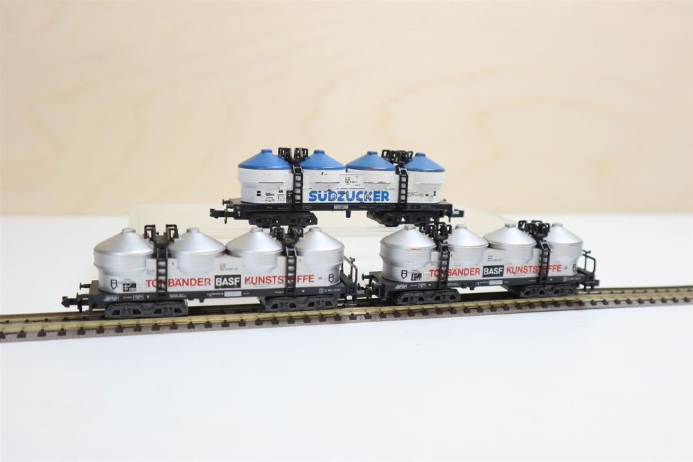 Minitrix 3 x Silowagen 3518 / 13586 (Gebraucht) in Winterthur für CHF ...