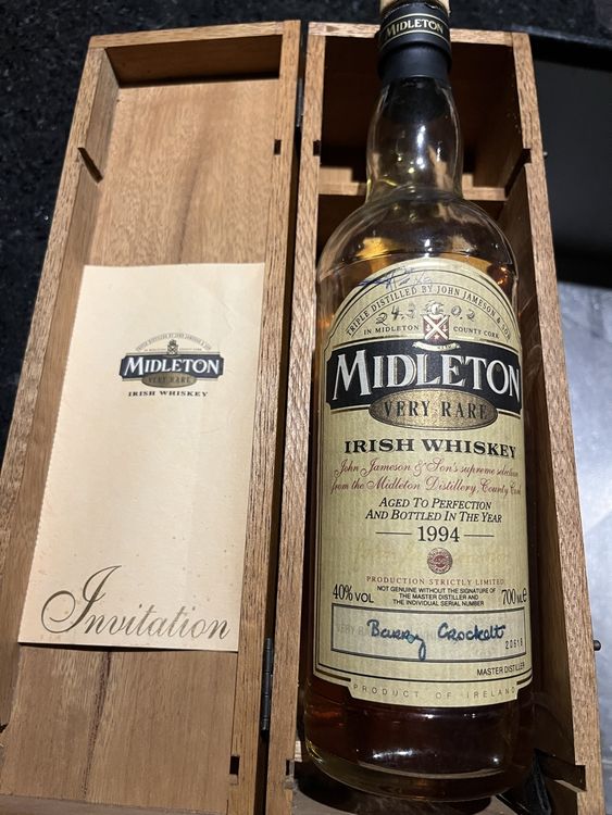 1994 Midleton Very Rare Vintage Blended Irish Whiskey (Gebraucht) in ...