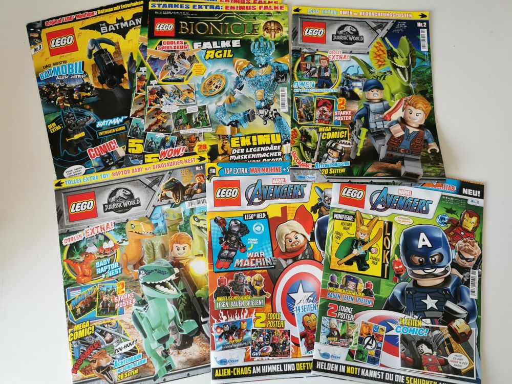 Lego Magazine (Batman, Avengers, Jurassic World, Bionicle) | Kaufen auf ...