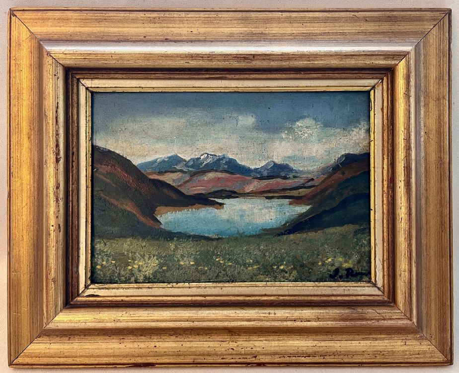 Rahmen - Goldrahmen - Ölbild - Engstlensee BE (Gebraucht) in Stäfa für CHF 80 – mit Lieferung ...