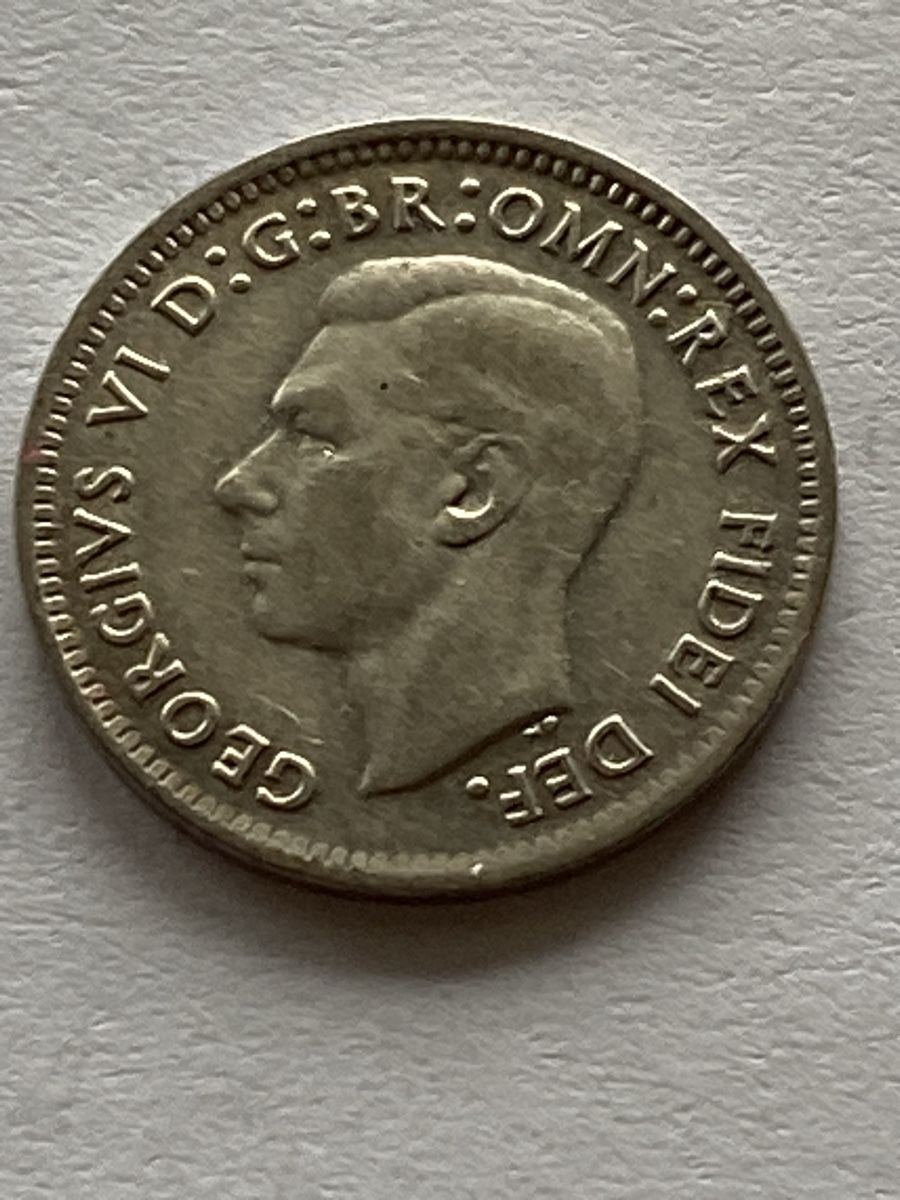 Australie, 3 Pence 1950 argent (D'occasion) à Corsier-sur-Vevey pour ...
