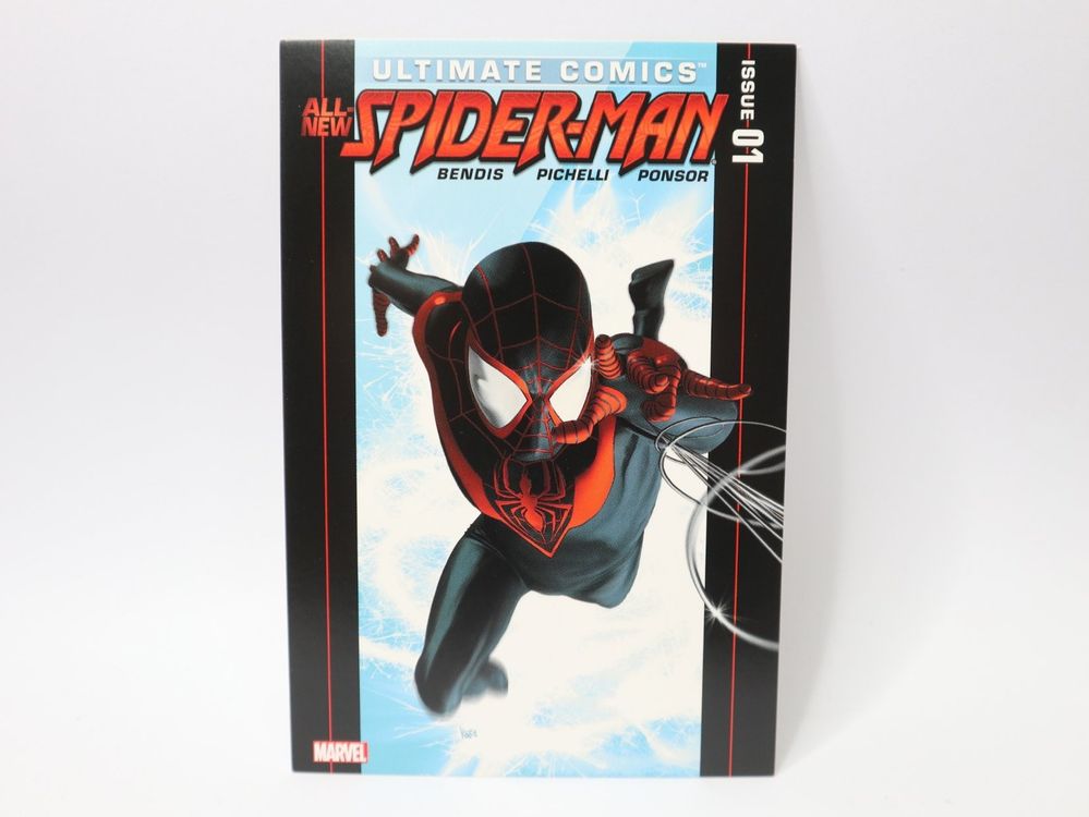 AK Spider-Man Bendis Pichelli Ponsor Spiderman Postkarte (Neu (gemäss ...