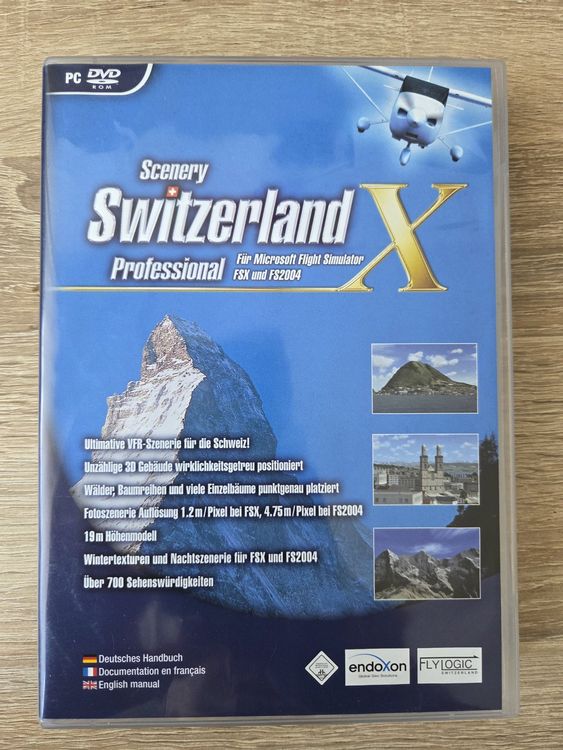 Flight Simulator X: Switzerland Pro for FSX (4 DVD) - PC (Gebraucht) in ...