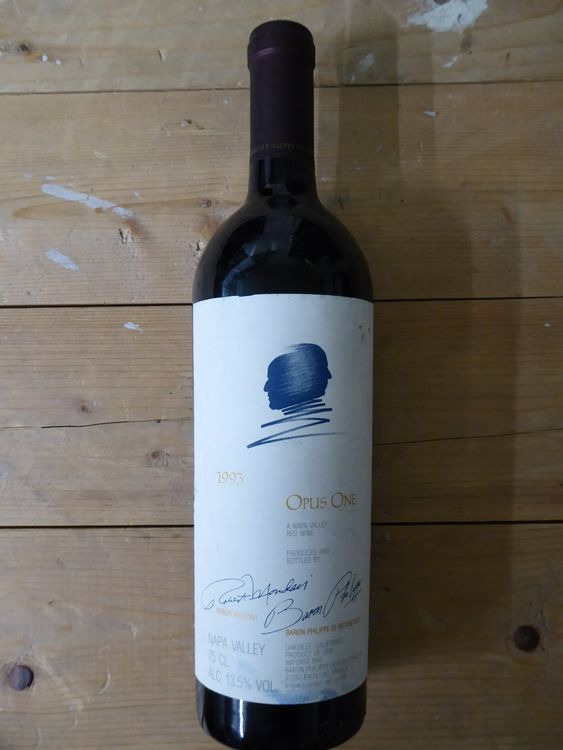 ** Opus One 1993 Baron Rothschild Napa Valley ** Rarität ** | Kaufen auf Ricardo