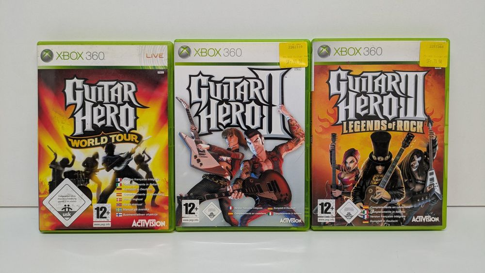 Guitar Hero I - III für XBox 360 | Kaufen auf Ricardo