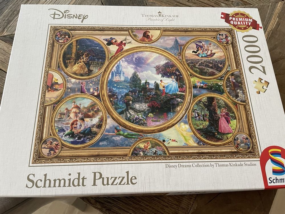 NEU Puzzle walt disney 2000 Teile (Neu und originalverpackt) in Magden ...