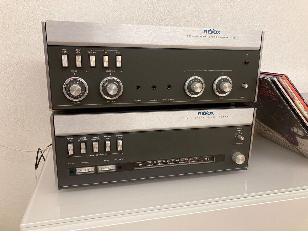 Revox A78 MKII & A76 (defekt) (Defekt) in Ettenhausen TG für CHF 100 – nur Abholung auf Ricardo ...