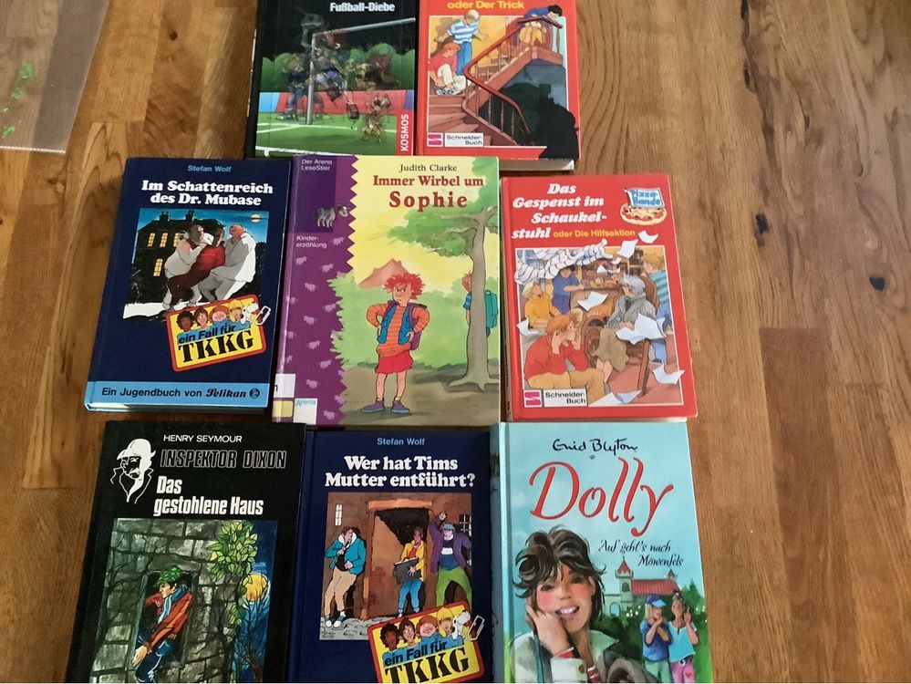 8Spannende Jugendbücher (Gebraucht) in Veltheim AG für CHF 2 – mit ...