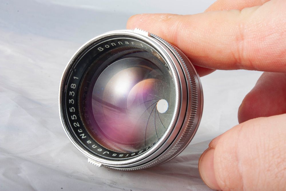 Carl Zeiss Jena Sonnar 1:1.5 f=5cm Contax Bayonet Anschluss | Kaufen auf Ricardo