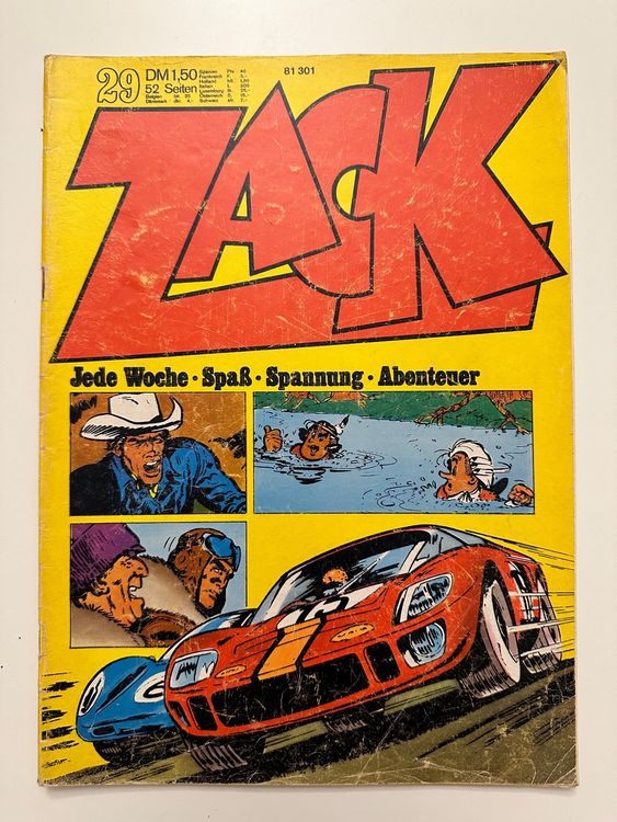 Rarität Zack Comics 29 von 1972 (Gebraucht) in Münsingen für CHF 6.5 ...