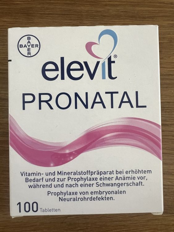 Elevit Pronatal Vitamine 100 Tabletten 01/2026 (Neu und ...