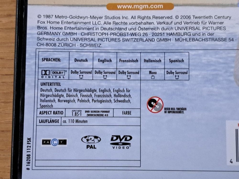 DVD Overboard - Ein Goldfisch fällt ins Wasser (Gebraucht) in Wallbach ...