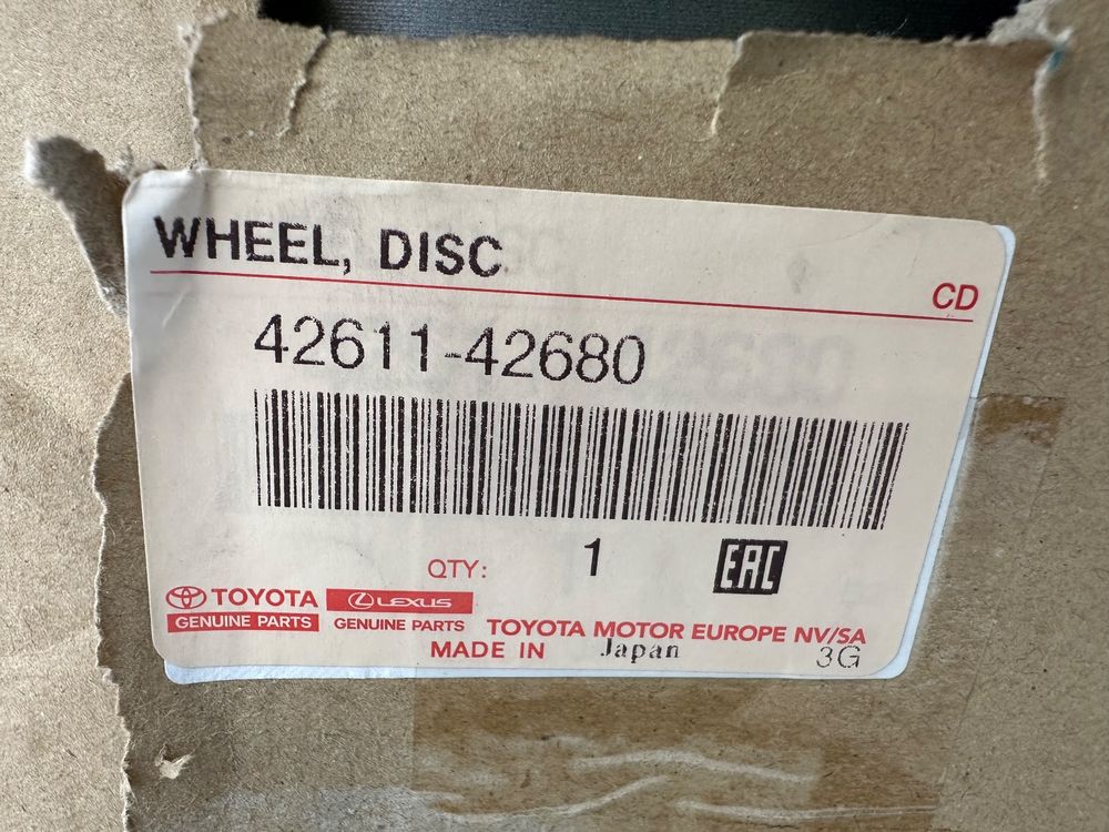 ORIGINAL TOYOTA RAV4 17 ZOLL (Neu und originalverpackt) in Flawil für ...