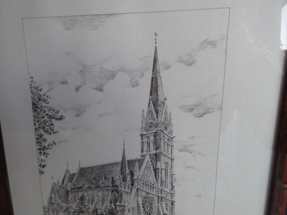 Graz Herz-Jesu-Kirche, Lithographie, E.A. Künstlerexemplar (Gebraucht) in Binningen für CHF 50 ...