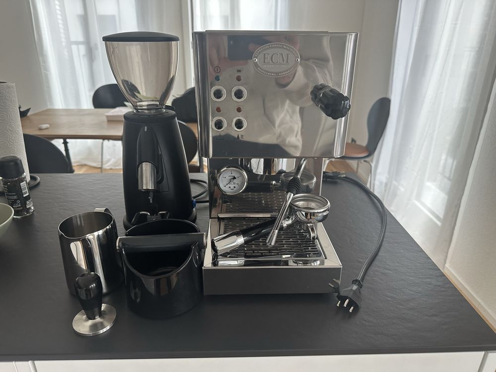 ECM Casa V Espressomaschine+Macap M2D Kaffeemühle (Gebraucht) in Zürich für CHF 770 – mit ...