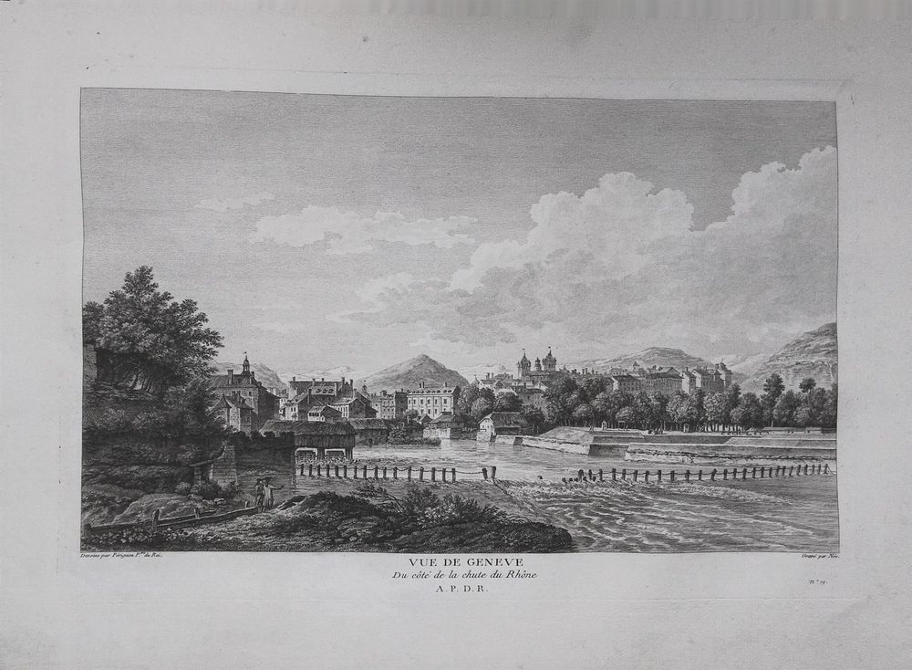 Genève Originalkupferstich 1780 (Gebraucht) in Rafz für CHF 80 – mit Lieferung auf Ricardo kaufen