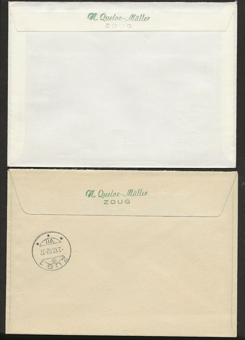 1952 + 1953 PJ seltene Illustration P3 + P4 FDC Kat. 350.- (D'occasion) à Baar pour CHF 29 ...