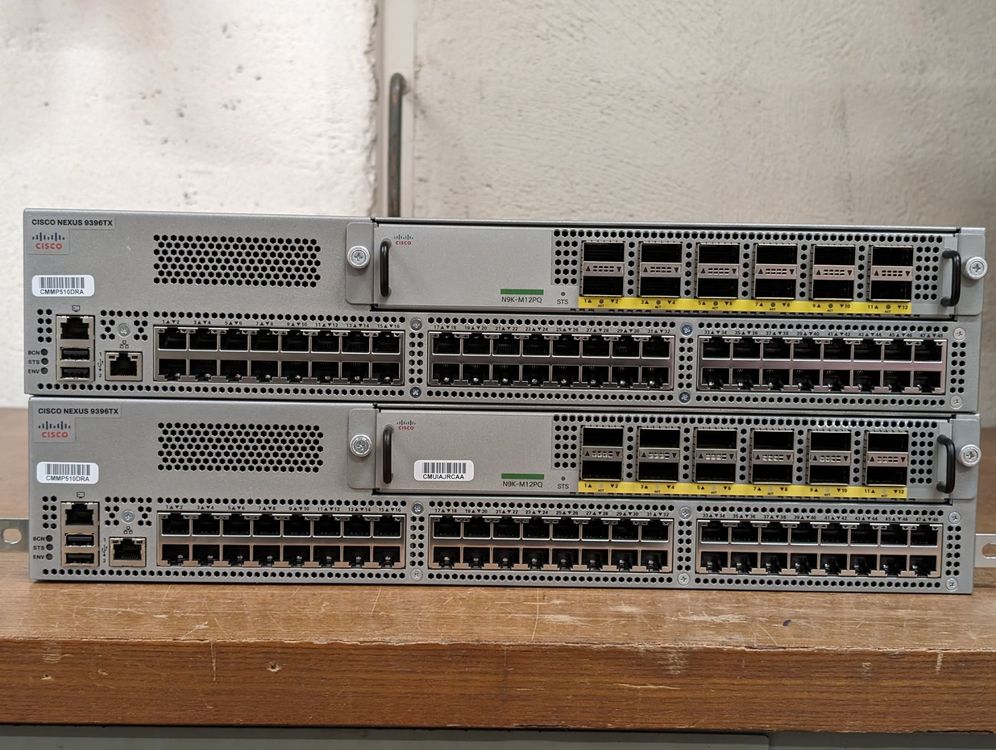 Cisco N9K-C9396TX Nexus 9300 48p 100M/1/10G-T 12p 40G QSFP (Gebraucht) in Schaffhausen für CHF ...