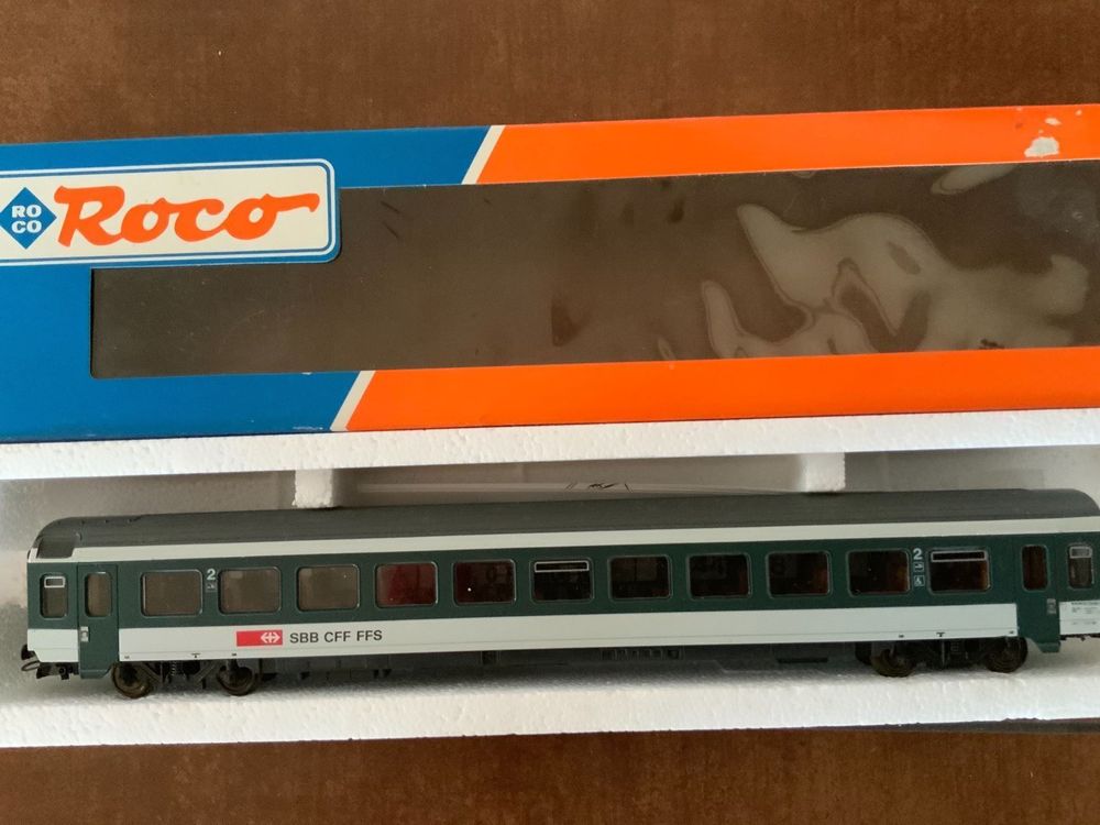 Roco H0 44472 Schnellzugwagen SBB 2.Kl. (Gebraucht) in blumenstein für CHF 15 – mit Lieferung ...